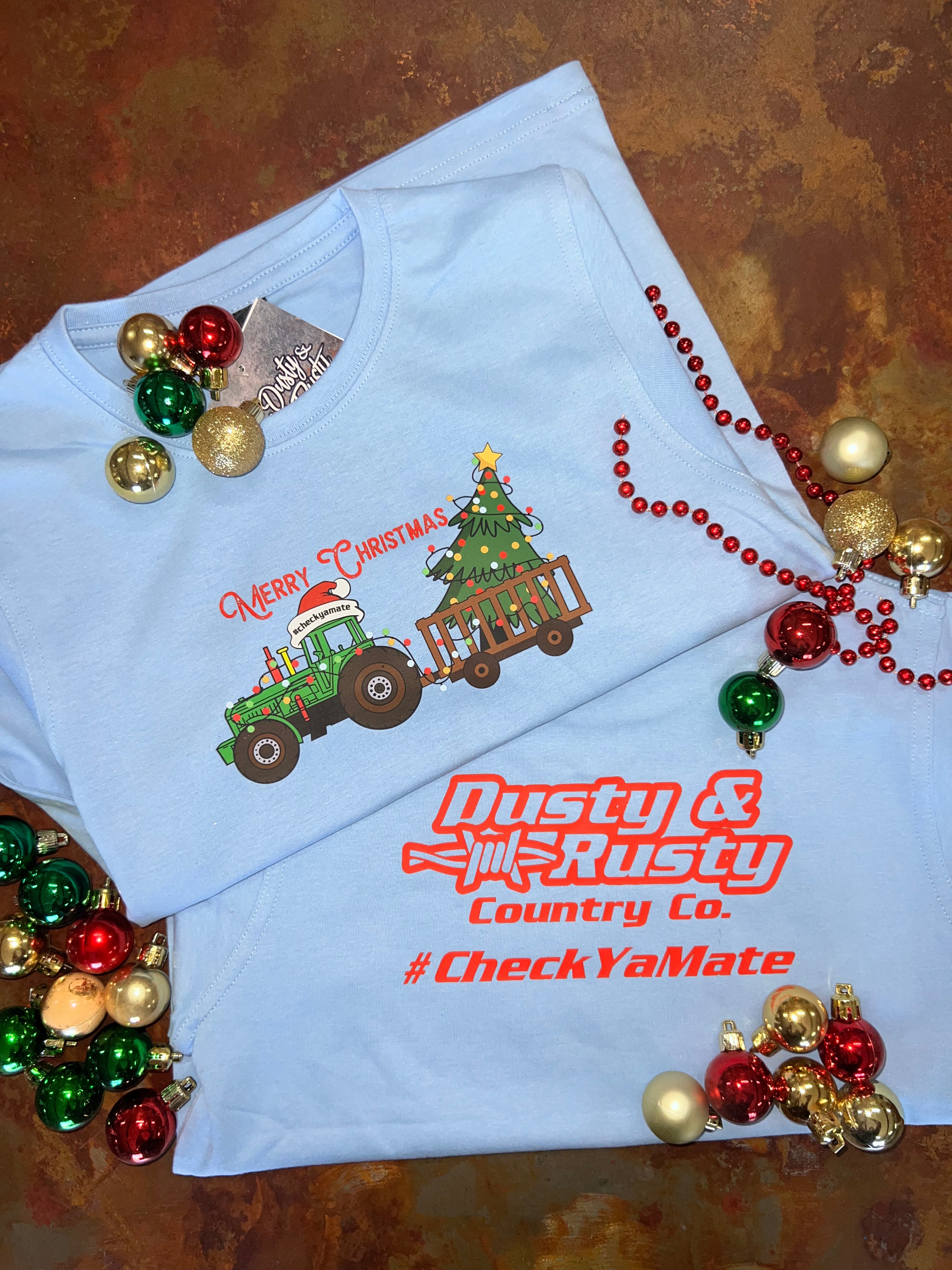 Kids Christmas Tee – Dusty & Rusty Country Co